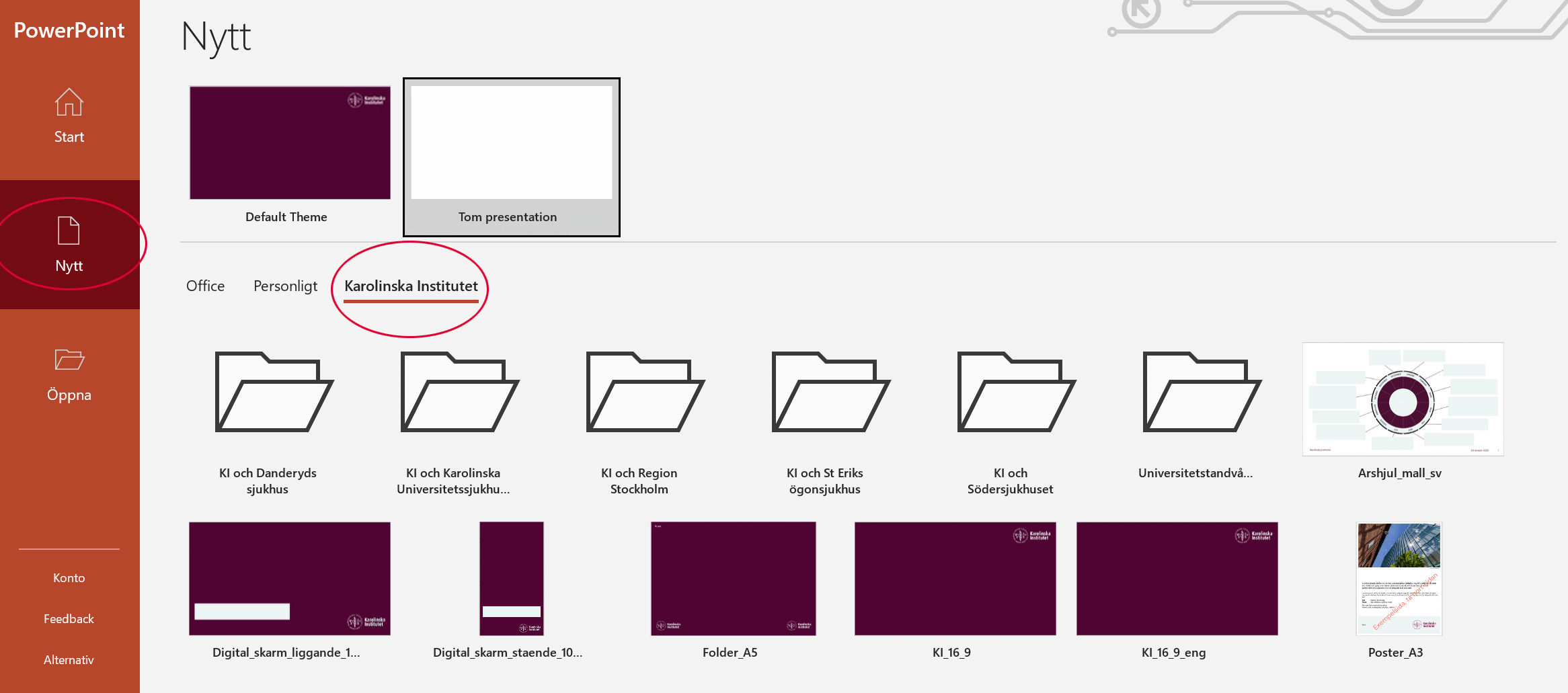 select-ki-templates-in-powerpoint-and-word-staff-portal